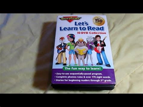Let S Learn To Read 10 DVD Collection YouTube
