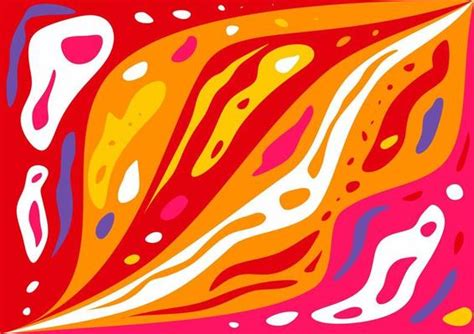 Page 2 Abstract Psychedelic Background Vector Art Icons And
