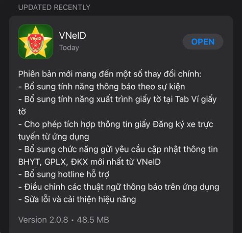 VNeID cho iOS Viết bởi Thanhnh091