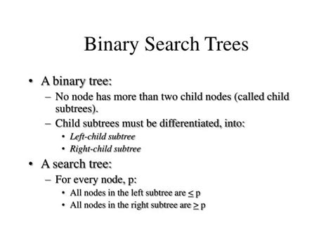 PPT Binary Search Trees PowerPoint Presentation Free Download ID 6713178