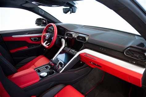 Lamborghini Urus Interior Red Cabinets Matttroy