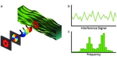 Schematic Representation Of A Vortex Beam Illuminating A Fluid To