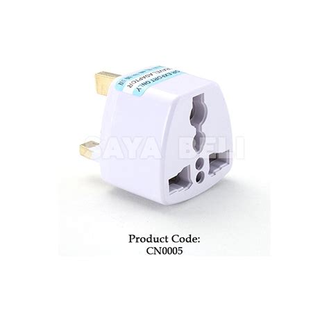 Lemax 3 Way Adaptor Sirim Neon Light Indicator Extension Plug Adapter Socket Plug Universal