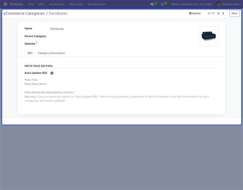 Odoo Website SEO Suite WebKul