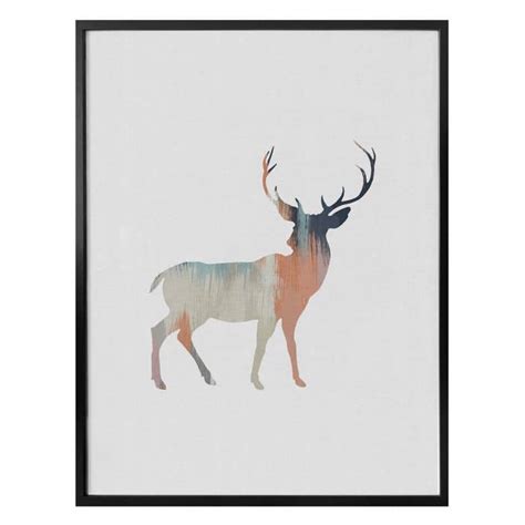 Poster Orara Studio Cerf Pastel Wall Artfr