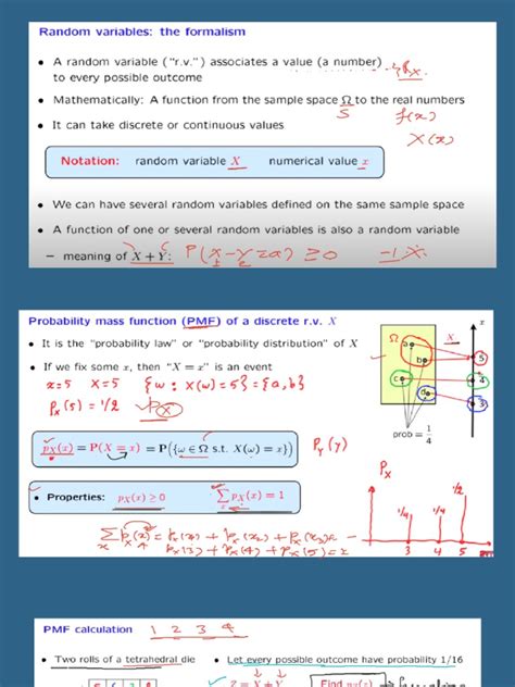 Discrete Rv Pmf Cdf Exp Pdf