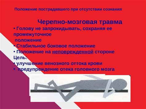 Транспортировка пострадавших Транспортные положения презентация онлайн