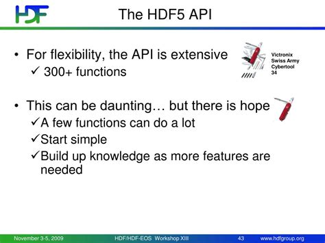 ppt introduction to hdf5 powerpoint presentation free download id