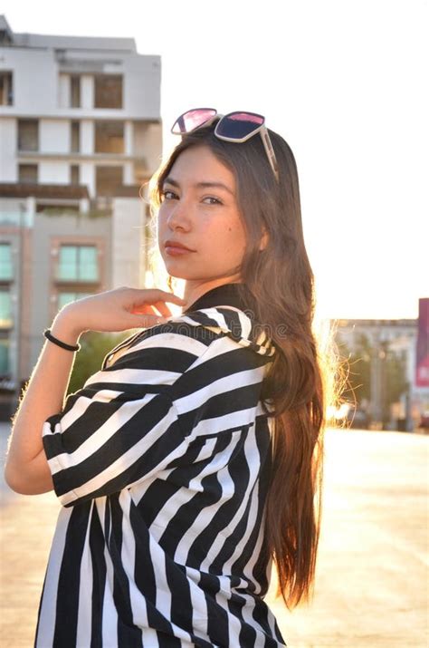 Torreon Coahuila Mexico March 24 2023 A Beautiful Young Woman With