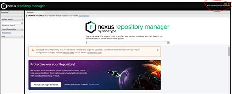 How To Find The Sonatype Nexus Repository Product Version Sonatype Support Modern Sandbox
