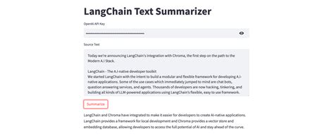 Summarize Text With Langchain And Openai