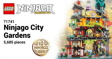 LEGO 71741 Ninjago City Gardens revealed as biggest-ever Ninjago set ...