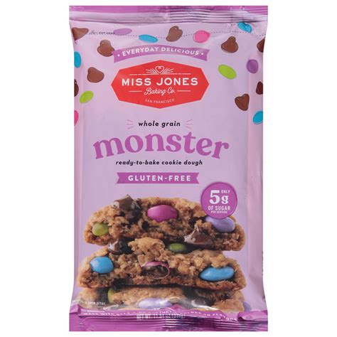 Miss Jones Baking Co Cookie Dough Gluten Free Ready To Bake Monster