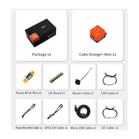 Cubepilot Cube Orange Mini Set Robotshop
