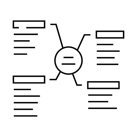Keyword Clustering Seo Line Icon Illustration 48358662 Vector Art At