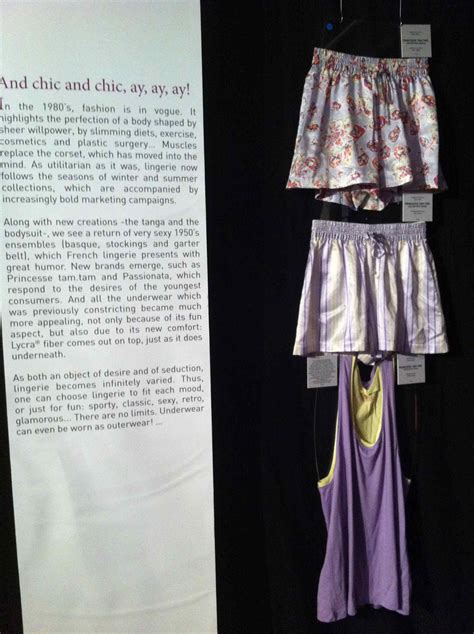 What Lies Beneath Lingerie Français Exhibition London