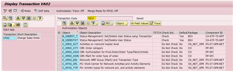 sap su24 tcode maintain authorization defaults edit assignments of