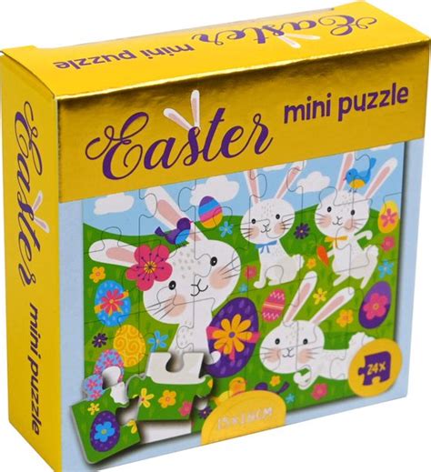 Mini Puzzel Pasen Bol