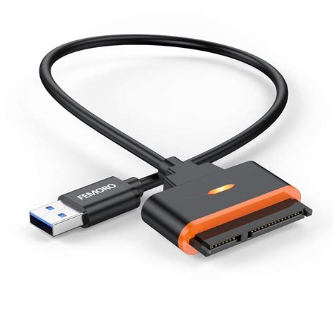 Femoro Sata To Usb 30 Adapter Usb To Sata Iii Hard Drive Adapter