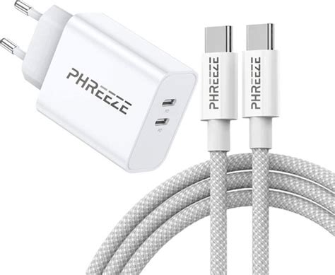 35w Usb C Adapter Usb C Kabel Gan Snellader Usbc Naar Usb C Oplader 4x Sneller Bol