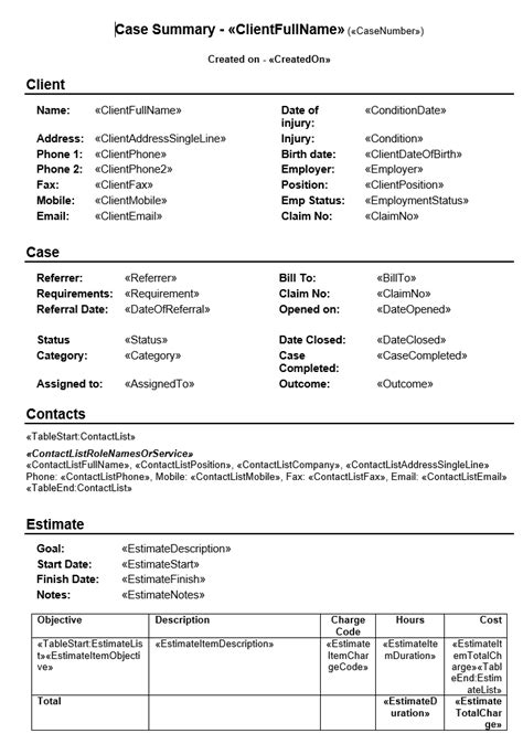 Merge Fields Overview