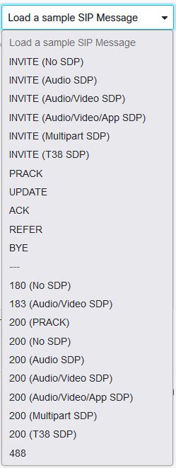 Collaboration Solution Analyzer Csa Sip Profile Tester Spt Tool