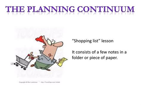 Planning Continuum Ppt