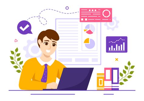 Premium Market Research And Analysis Illustration Pack From Business