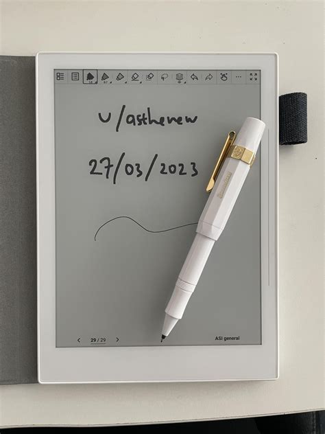 Au A6x Barely Used With Hom Pen In Kaweco Body The Original Hom Body