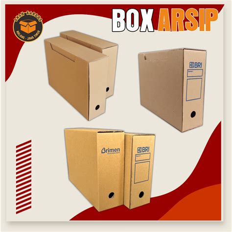 Jual Box Arsip 38x10x28cm Arsip Bri File Bri Box File Bri Box