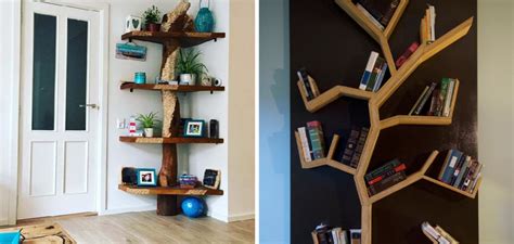 How To Make A Tree Bookshelf Easy Steps