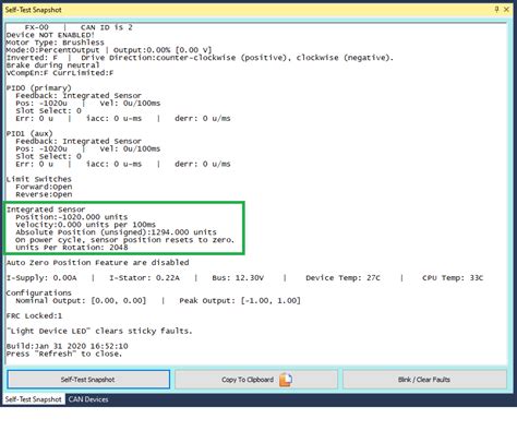 Bring Up Talon Fxsrx Sensors — Phoenix Documentation