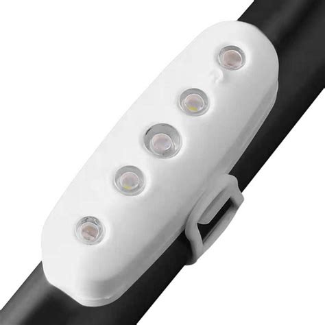 Usb 충전식 자전거 경고 램프 산악 자전거 테일 라이트 4 충전식 자전거 램프 사용하기 편리합니다자전거용 등