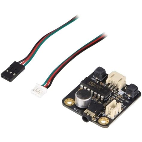 מודול לפיתוח Dfrobot Voice Recorder For Arduino טלמיר אלקטרוניקה