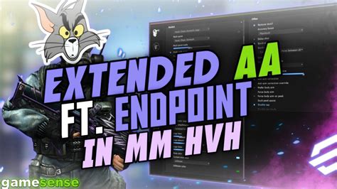 Extended Legit AA With Gamesense Ft Endpoint Semi Rage CSGO MM HvH