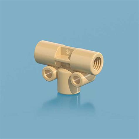 Peek Female Thread T Adapter Intralab
