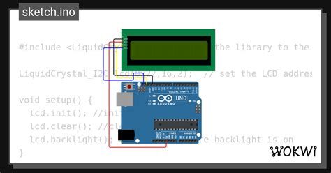 lcd sample program wokwi esp32 stm32 arduino simulator