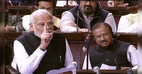 Pm Modi Speech Rajya Sabha Budget Session 2023 Parliament Attacks