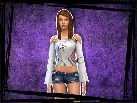 Cold Shoulder Top Recolor Maxismatchccworld On Tumblr