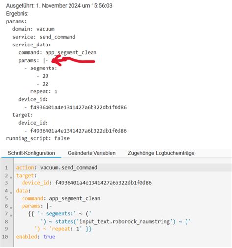 problem with leading in script when using templated string