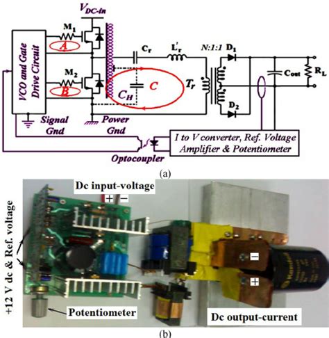 Llc Resonant Converter A Circuit Topology B Prototype Of The Download Scientific Diagram