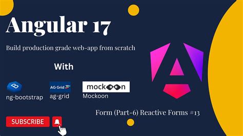 Angular 17 Formspart 6 Reactive Forms With Ng Bootstrap Youtube