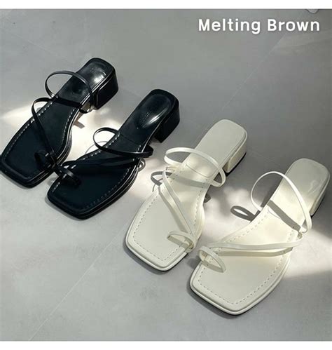 멜팅브라운 여자 스트랩슬리퍼 여성 여행슬리퍼 K60 티몬