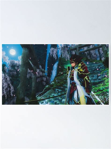 Fire Emblem Ryoma Sakura Blossom Poster For Sale By Djsoublet