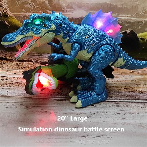 20′ Large Led Walking Robot Dinosaur Electronic Spinosaurus Toy