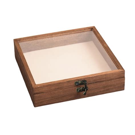 Yeaueme High Visibility Display Box Large Insect Shadow Box Wood Construction Multiple Sizes