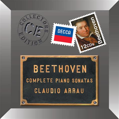 Claudio Arrau Musik Beethoven Complete Piano Sonatas