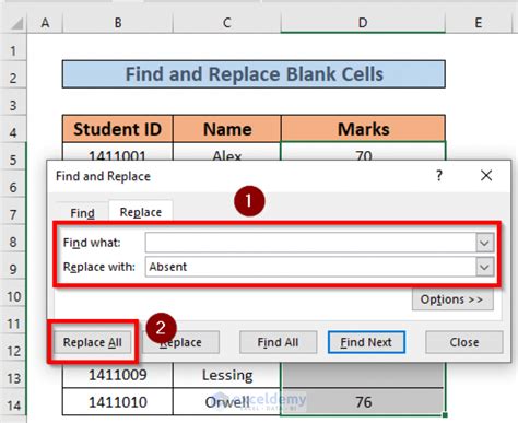 Find And Replace Blank Space In Excel Design Talk