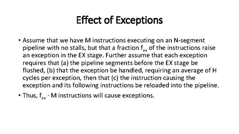Pipeline Performance CPI Of A Pipeline Processor Nsegment