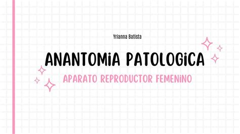 Patologia Del Aparato Reproductor Femenino Dra Batista UDocz